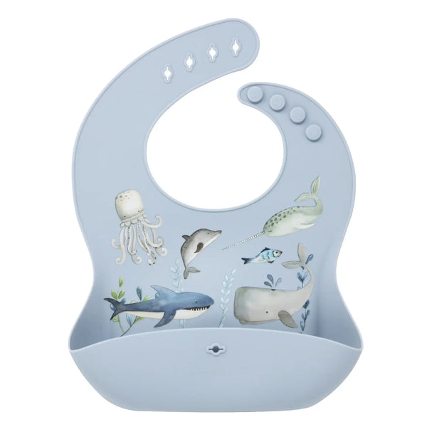 Silicone Bib - Ocean Adventures – Baby Boxy